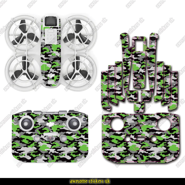 DJI NEO skins 002 - Green Urban Camouflage