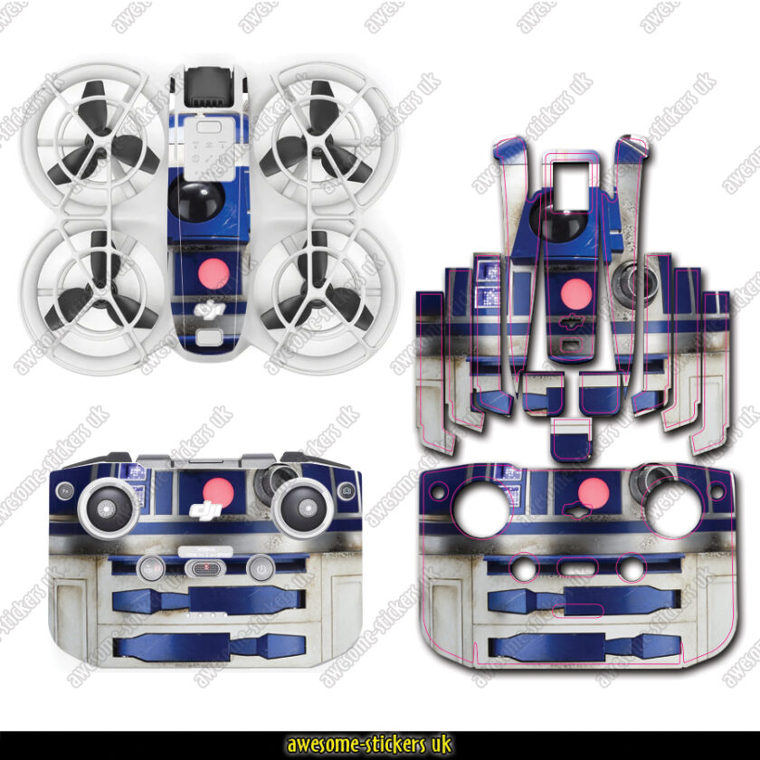 DJI NEO skins 026 - R2D2