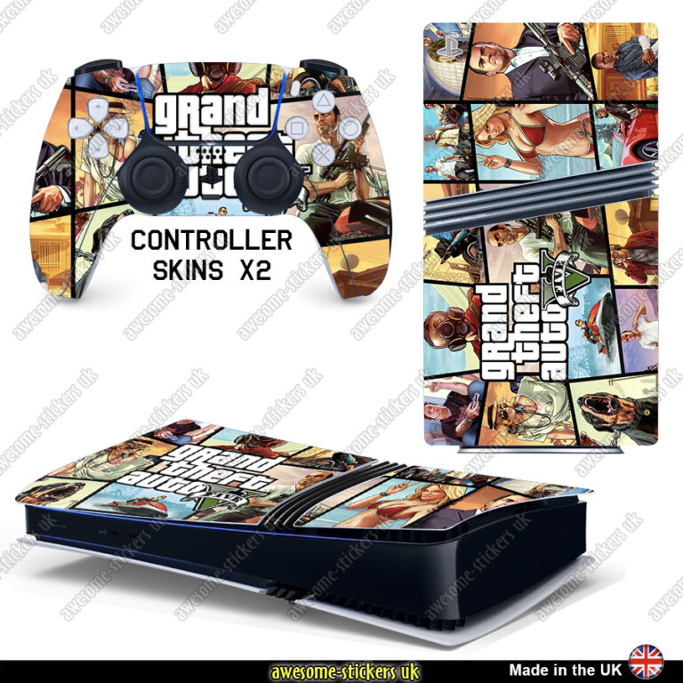 PS5 skins - Playstation 5 Pro skins - Awesome Stickers UK