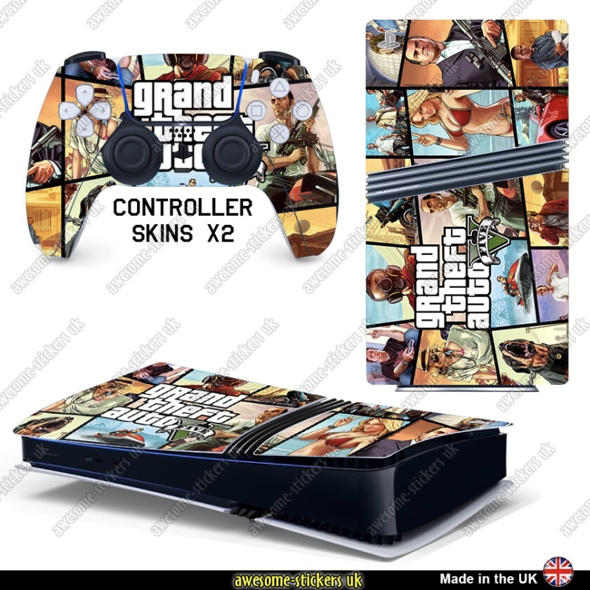 PS5 skins - Playstation 5 Pro skins - Awesome Stickers UK