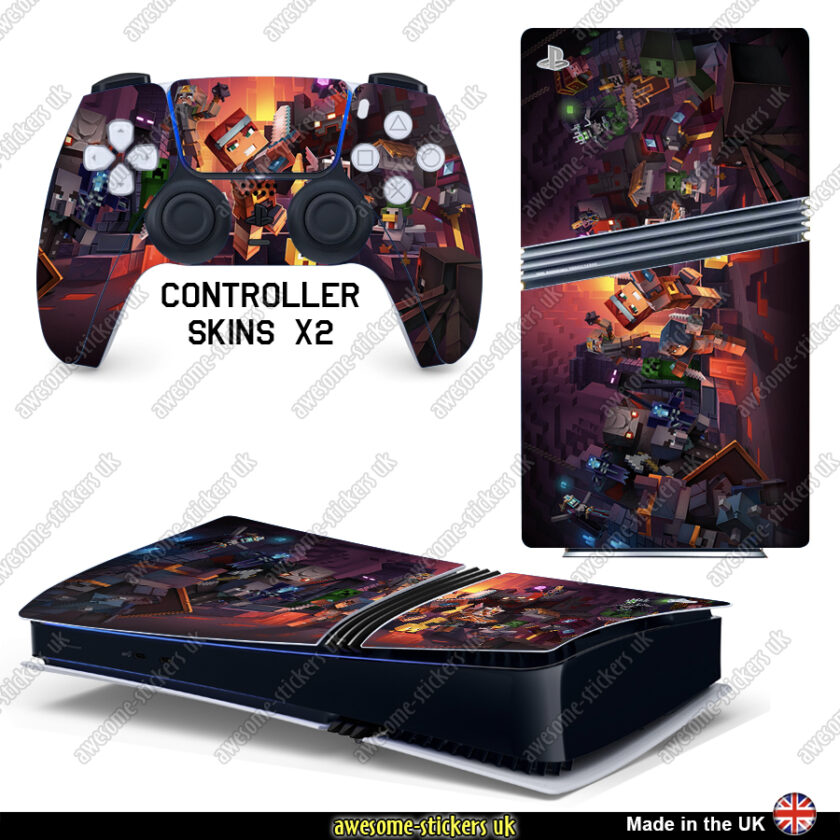 PS5 skins - Playstation 5 Pro skins - Awesome Stickers UK