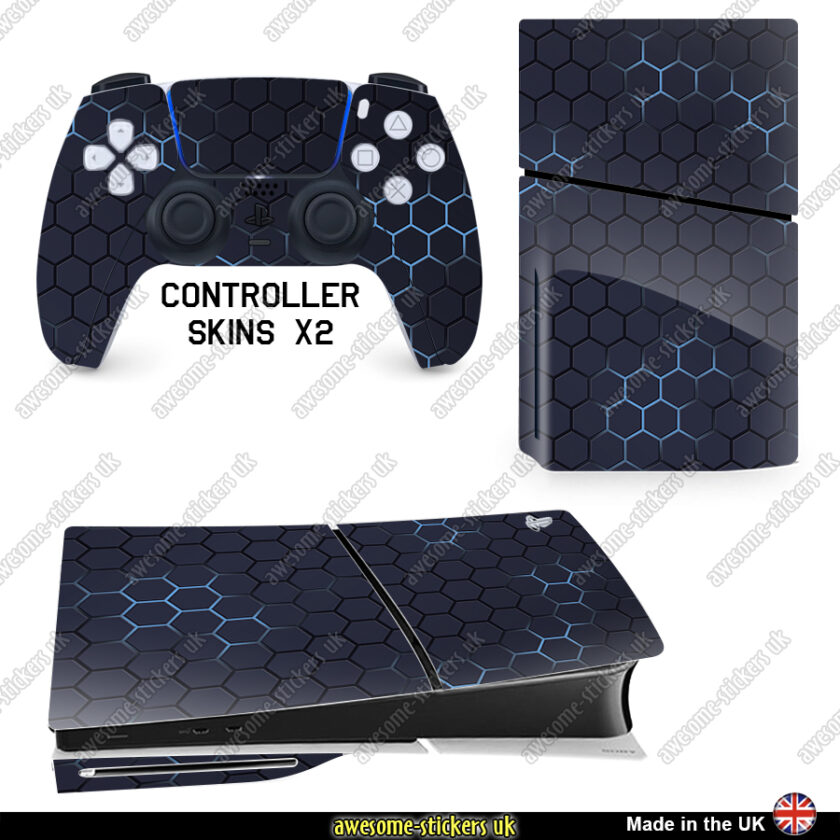 PS5 Slim skins - Playstation 5 Slim wraps - Awesome Stickers UK