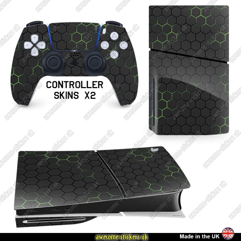 PS5 Slim skins - Playstation 5 Slim wraps - Awesome Stickers UK
