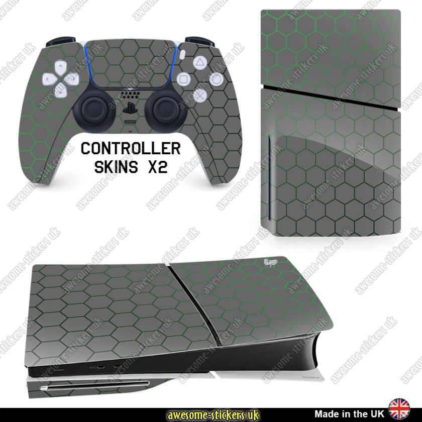 PS5 Slim skins - Playstation 5 Slim wraps - Awesome Stickers UK