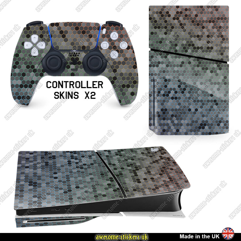 PS5 Slim skins - Playstation 5 Slim wraps - Awesome Stickers UK