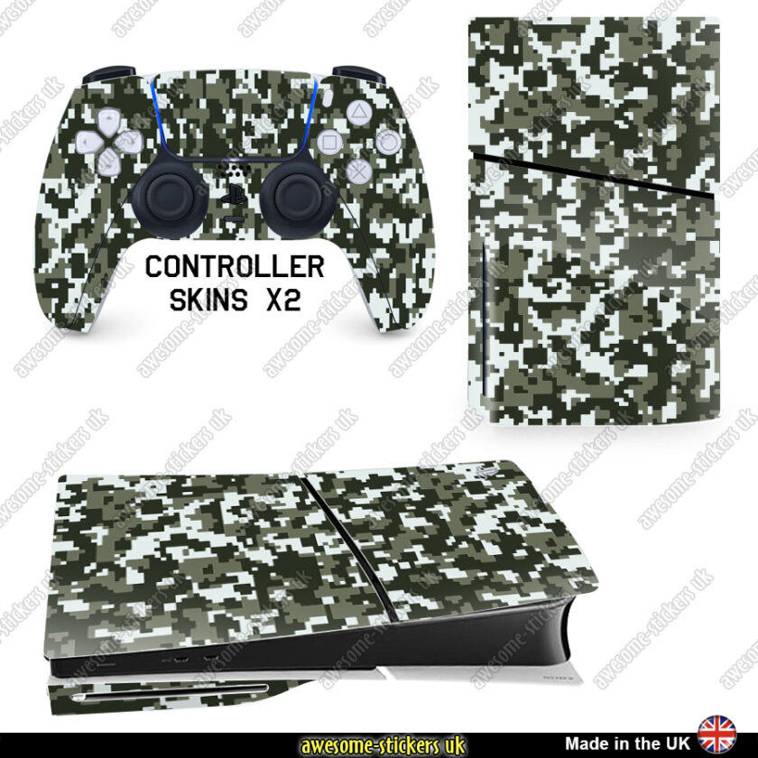 PS5 Slim skins - Playstation 5 Slim wraps - Awesome Stickers UK