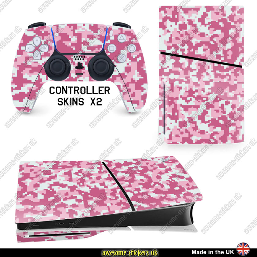 PS5 Slim skins - Playstation 5 Slim wraps - Awesome Stickers UK