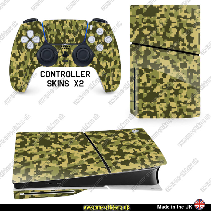 PS5 Slim skins - Playstation 5 Slim wraps - Awesome Stickers UK