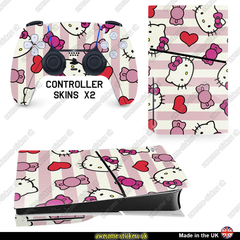 PS5 Slim skins - Playstation 5 Slim wraps - Awesome Stickers UK