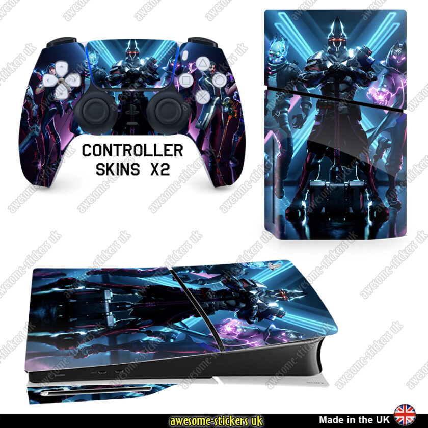 PS5 Slim skins - Playstation 5 Slim wraps - Awesome Stickers UK