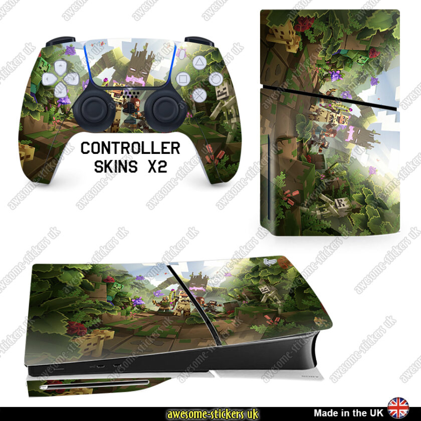 PS5 Slim skins - Playstation 5 Slim wraps - Awesome Stickers UK