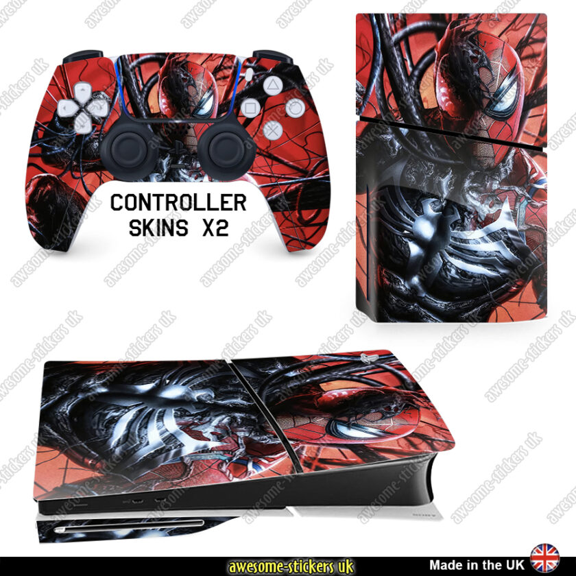 PS5 Slim skins - Playstation 5 Slim wraps - Awesome Stickers UK