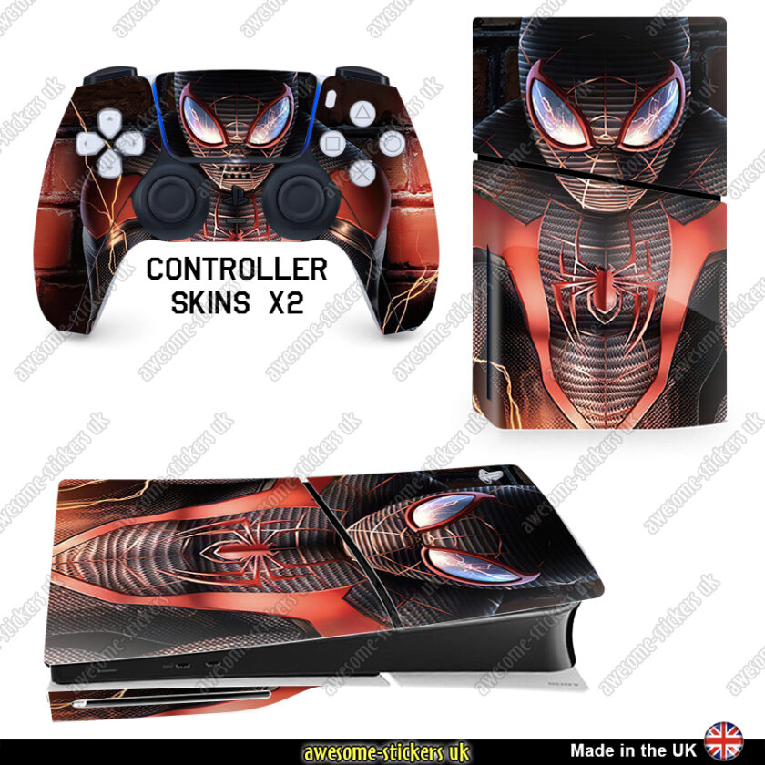 PS5 Slim skins - Playstation 5 Slim wraps - Awesome Stickers UK