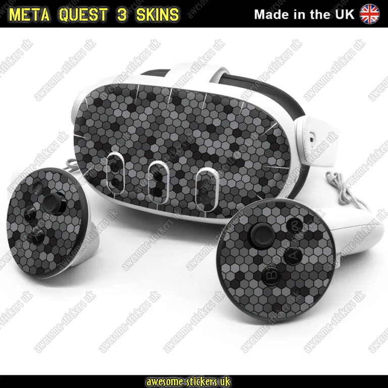 Meta Quest 3 skins - Awesome Stickers UK