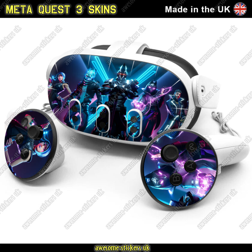 Meta Quest 3 skins - vinyl sticker wrap 016 - FORTNITE