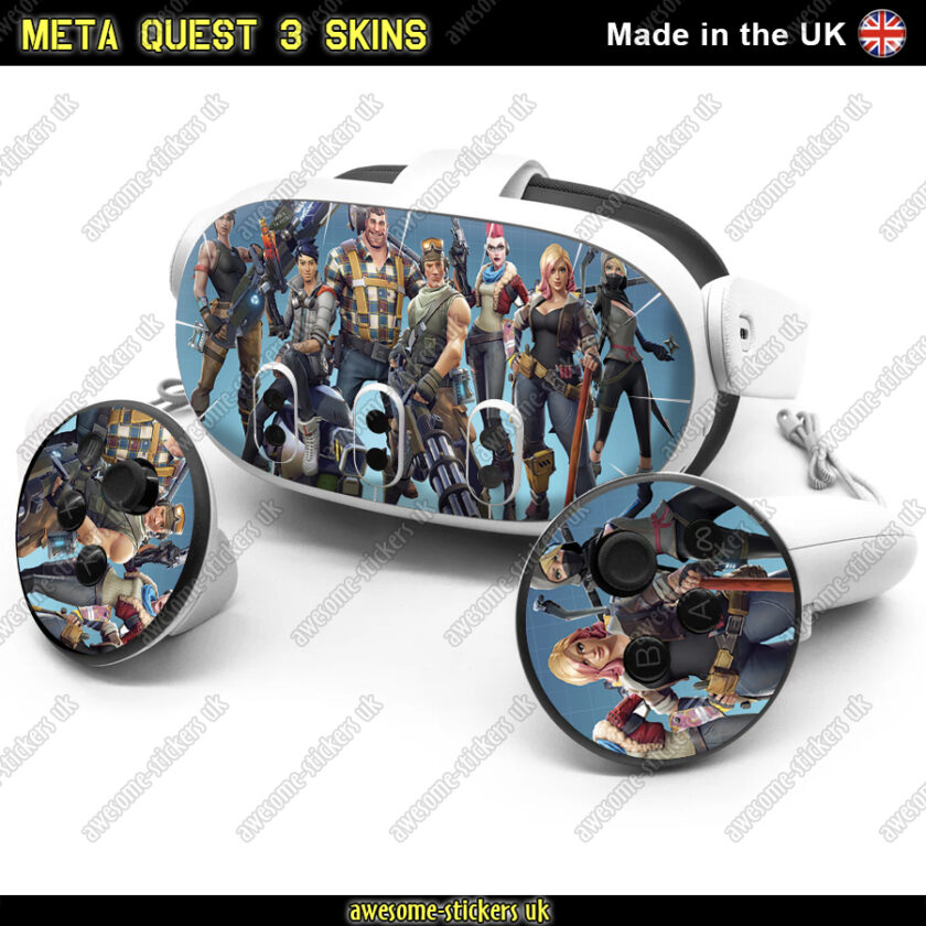 Meta Quest 3 skins - vinyl sticker wrap 017 - FORTNITE