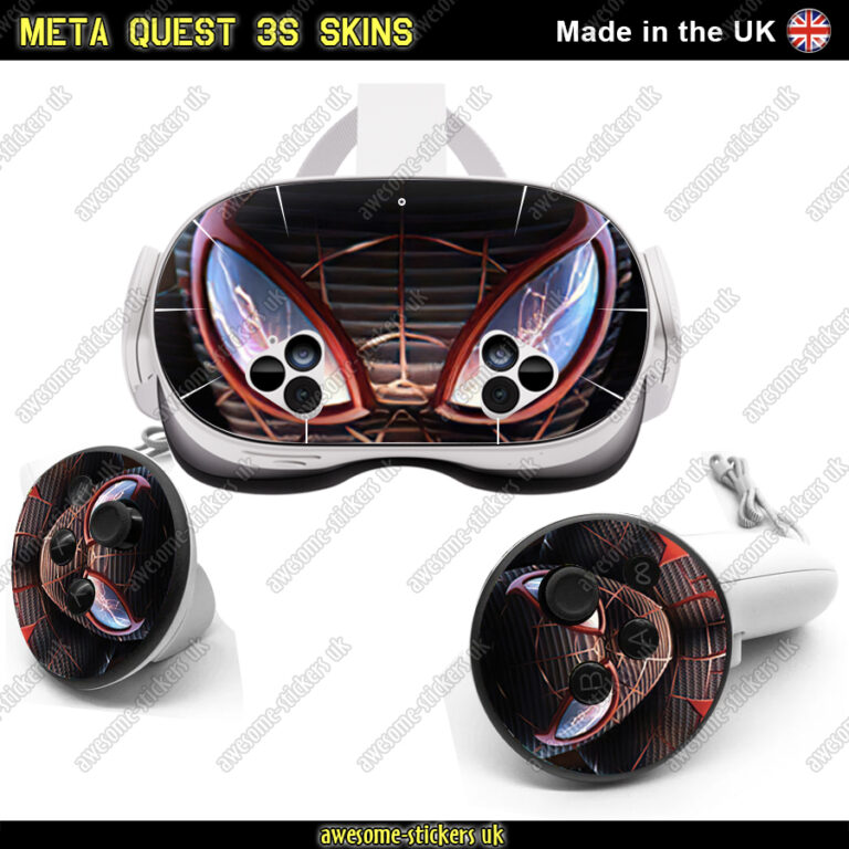 Meta Quest 3S skins - vinyl sticker wrap 002 - SPIDERMAN