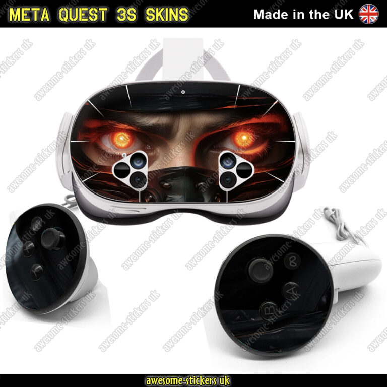 Meta Quest 3S skins - vinyl sticker wrap 011 - NINJA