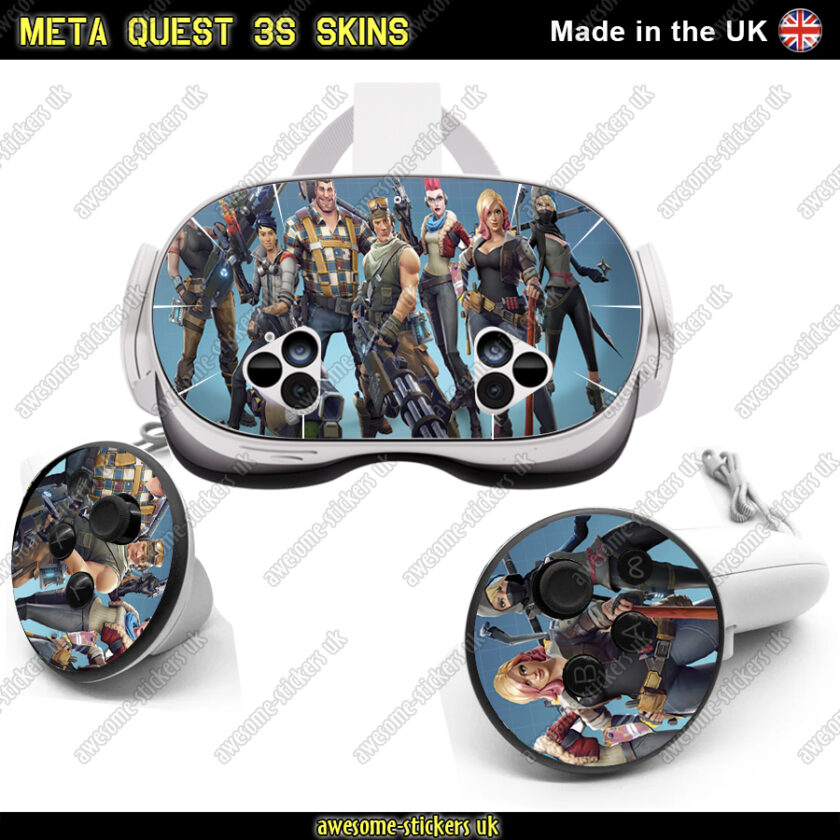 Meta Quest 3S skins - vinyl sticker wrap 017 - FORTNITE