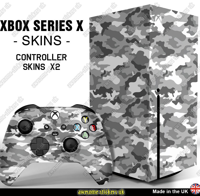 XBOX Series X skins - Awesome Stickers UK