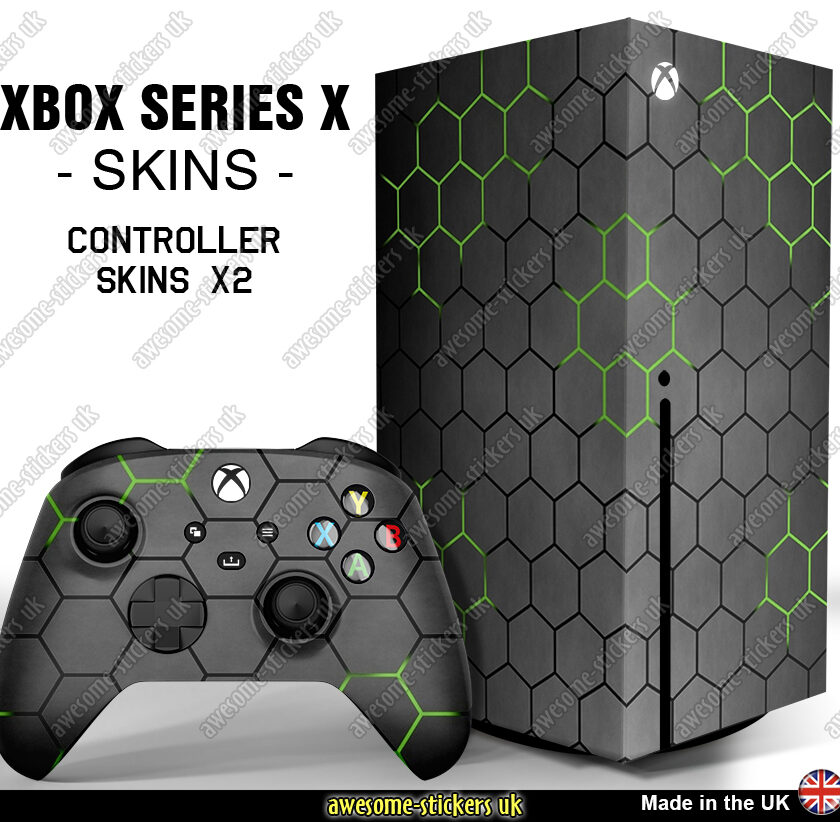 XBOX Series X skins - Awesome Stickers UK