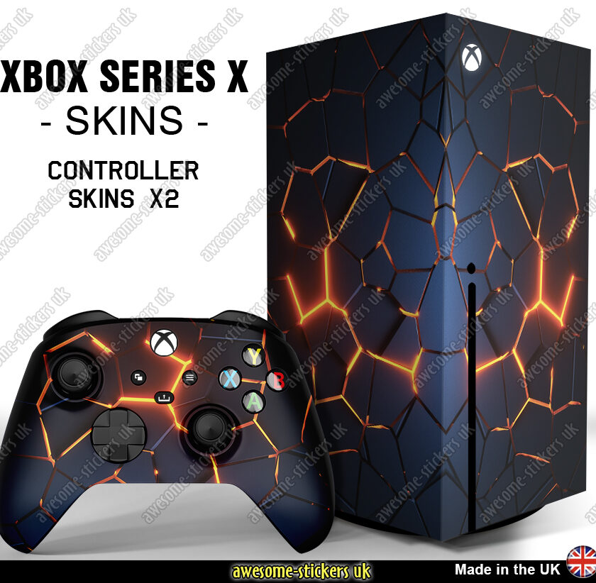 XBOX Series X skins - Awesome Stickers UK