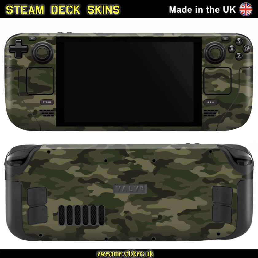 Valve Steam Deck skins - Awesome Stickers UK