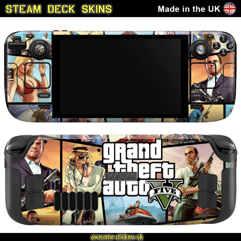 Valve Steam Deck skins - Awesome Stickers UK