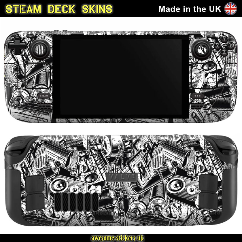 Valve Steam Deck skins - Awesome Stickers UK