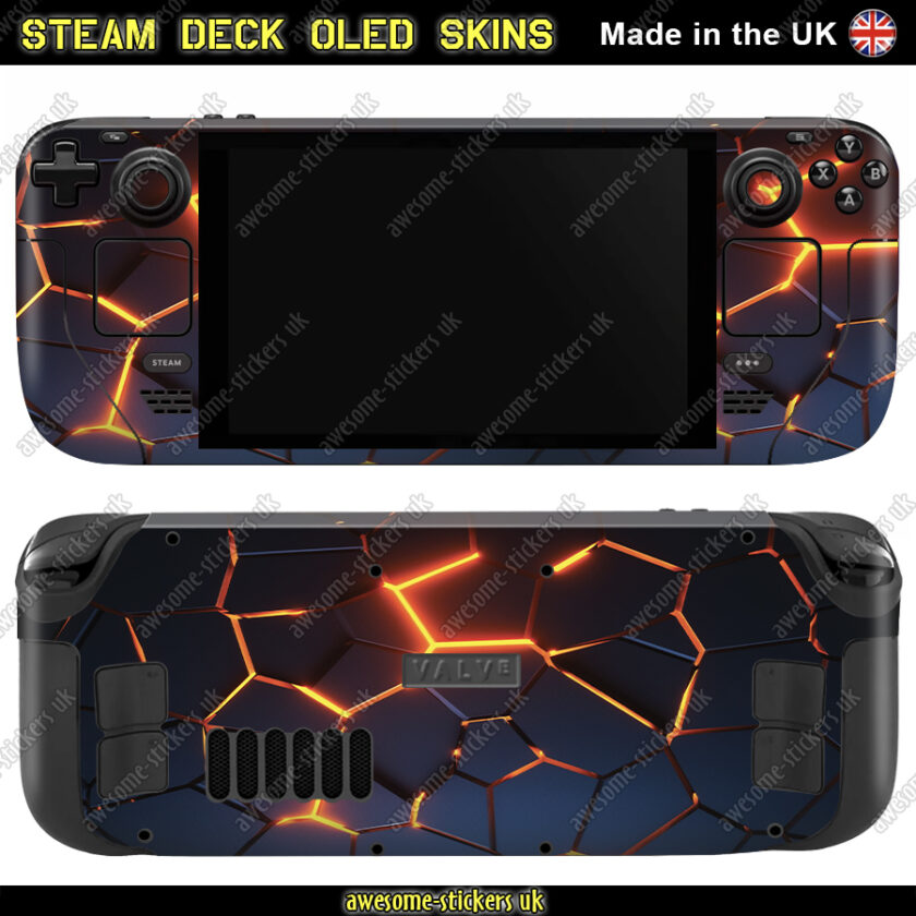 Valve Steam Deck OLED skins - Awesome Stickers UK