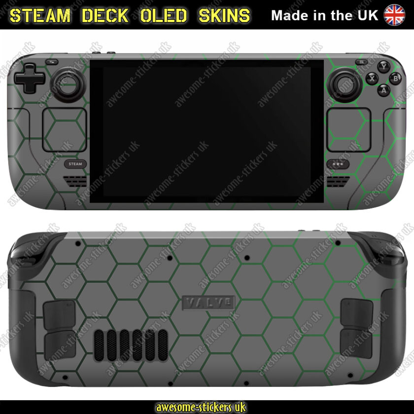Valve Steam Deck OLED skins - Awesome Stickers UK