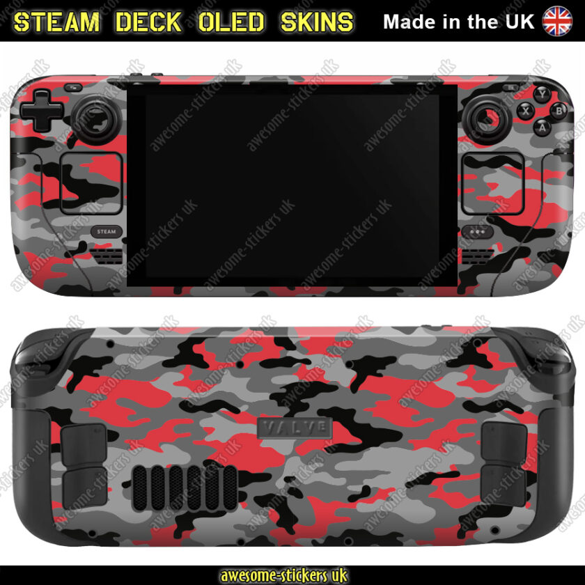 Valve Steam Deck OLED skins - Awesome Stickers UK