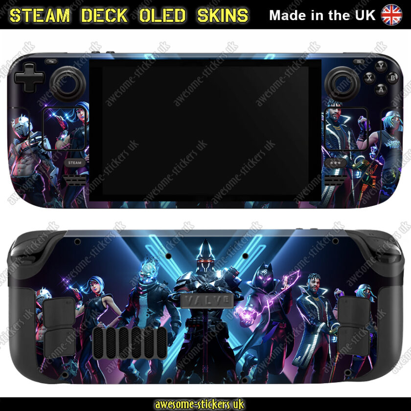 Valve Steam Deck OLED skins - Awesome Stickers UK