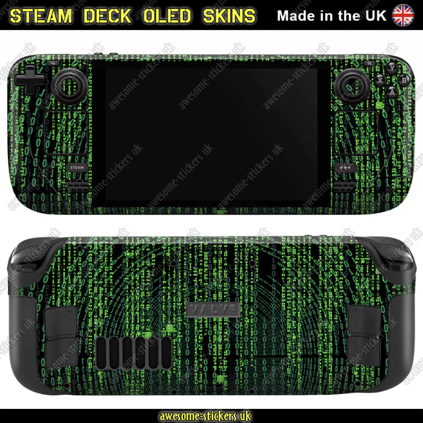 Valve Steam Deck OLED skins - Awesome Stickers UK