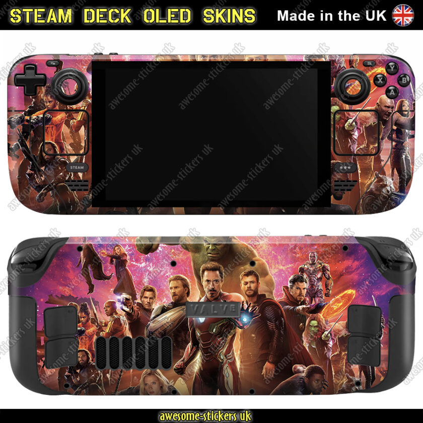 Valve Steam Deck OLED skins - Awesome Stickers UK