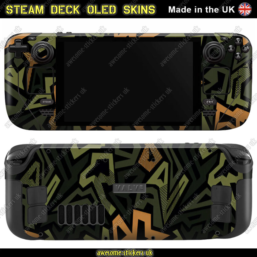 Valve Steam Deck OLED skins - Awesome Stickers UK