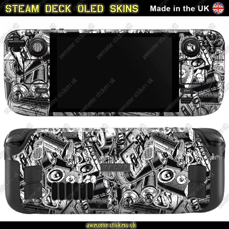 Valve Steam Deck OLED skins - Awesome Stickers UK