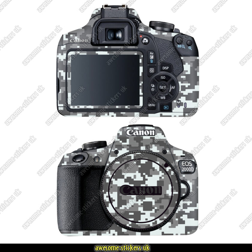 Canon EOS 2000D skins & wraps- Awesome Stickers UK