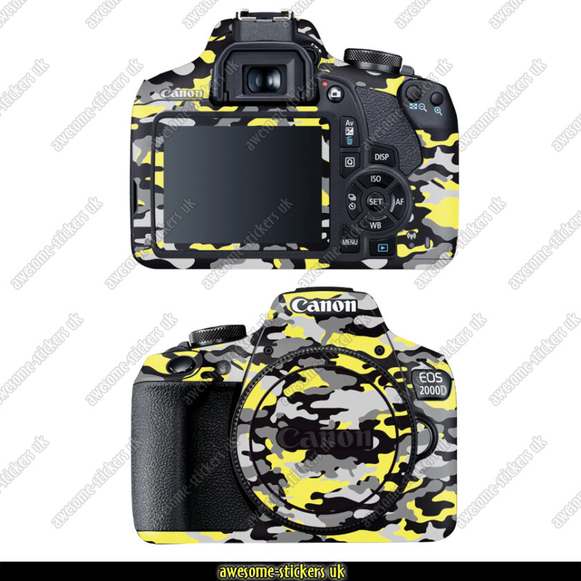 Canon EOS 2000D skins & wraps- Awesome Stickers UK