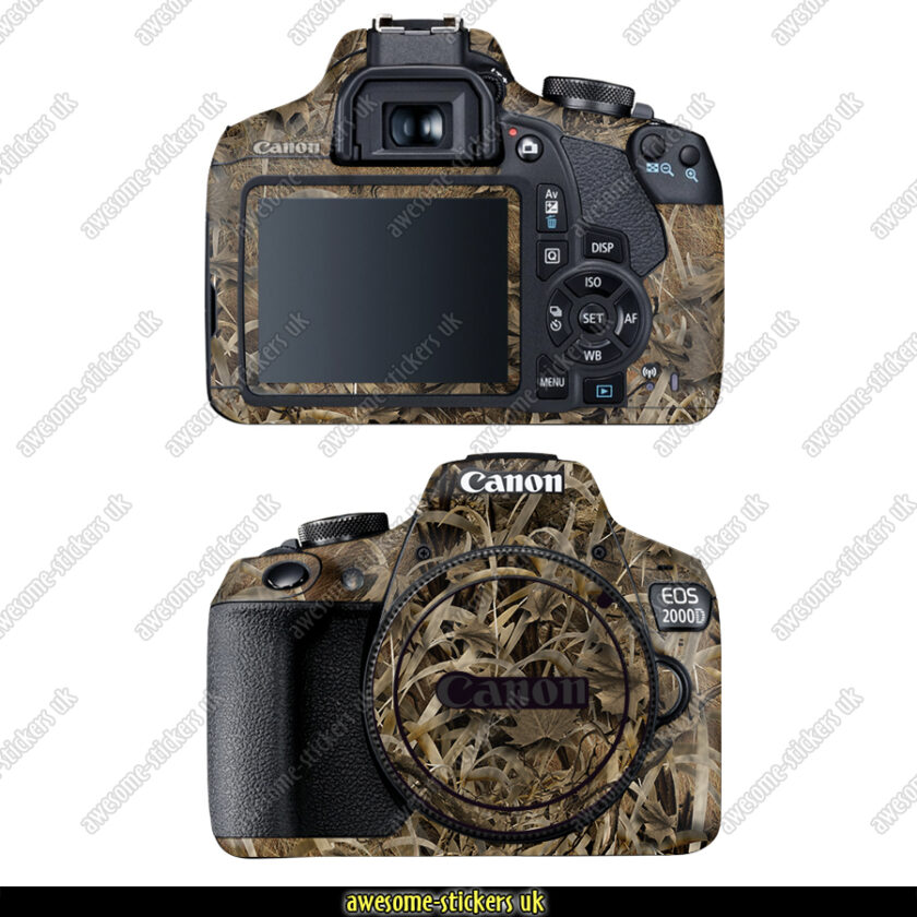 Canon EOS 2000D skins & wraps- Awesome Stickers UK
