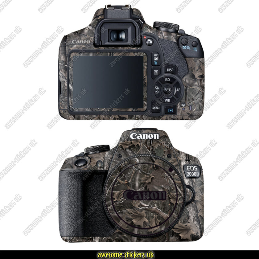 Canon EOS 2000D skins & wraps- Awesome Stickers UK