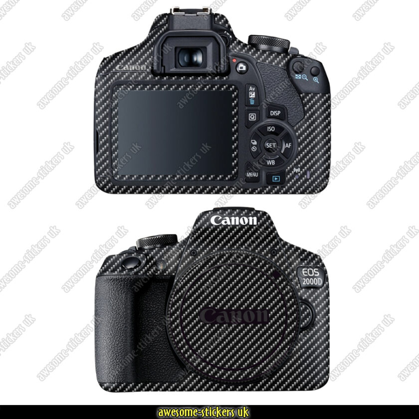 Canon EOS 2000D skins & wraps- Awesome Stickers UK