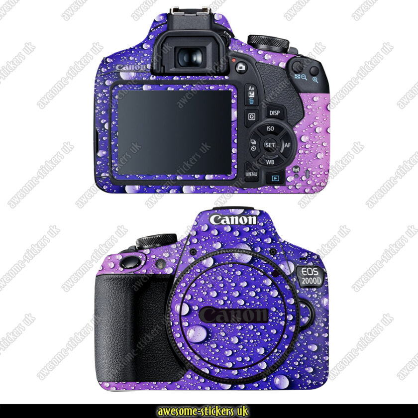 Canon EOS 2000D skins & wraps- Awesome Stickers UK