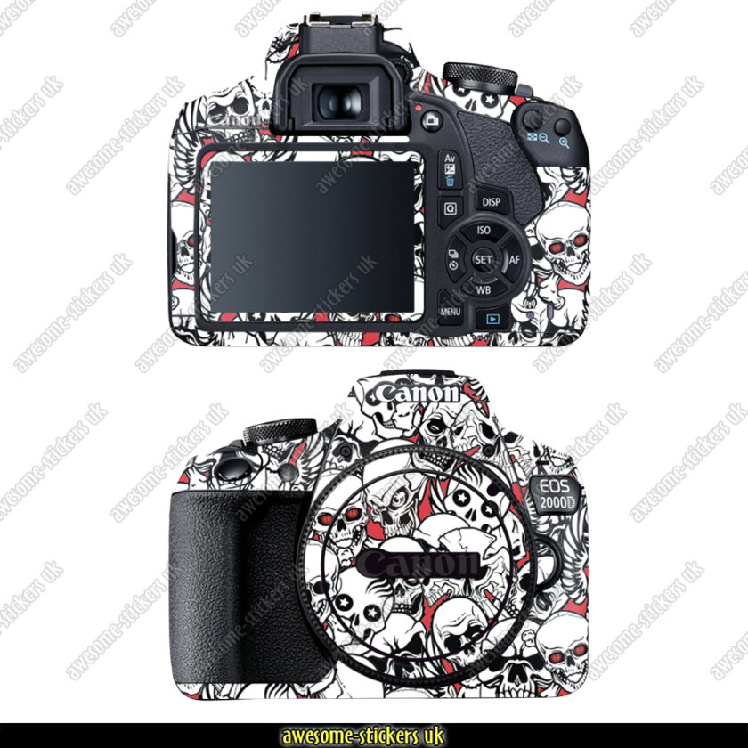 Canon EOS 2000D skins & wraps- Awesome Stickers UK