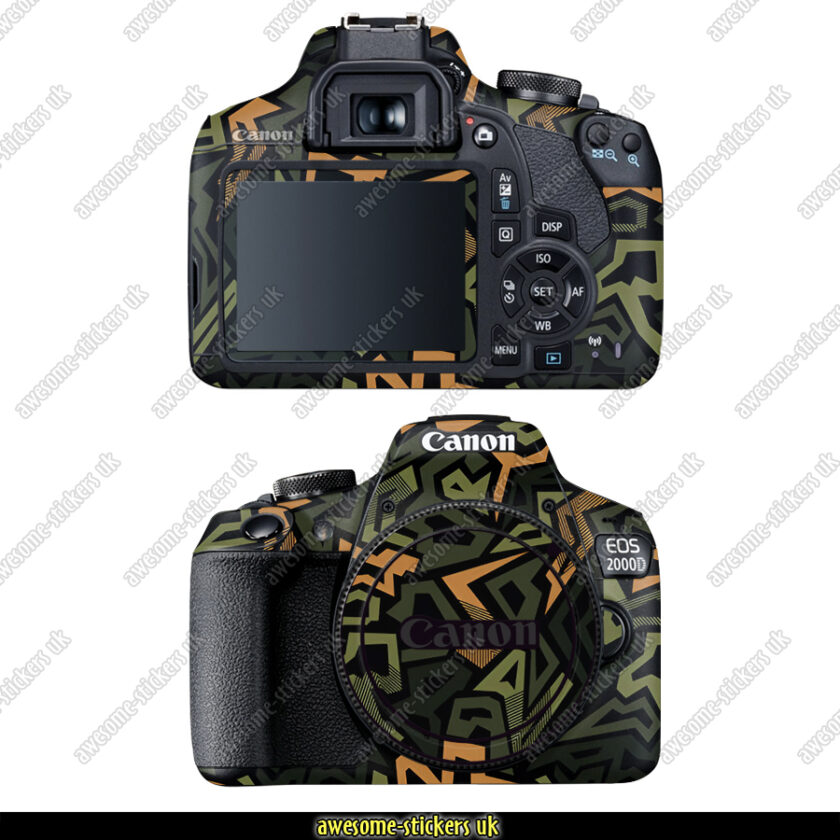 Canon EOS 2000D skins & wraps- Awesome Stickers UK