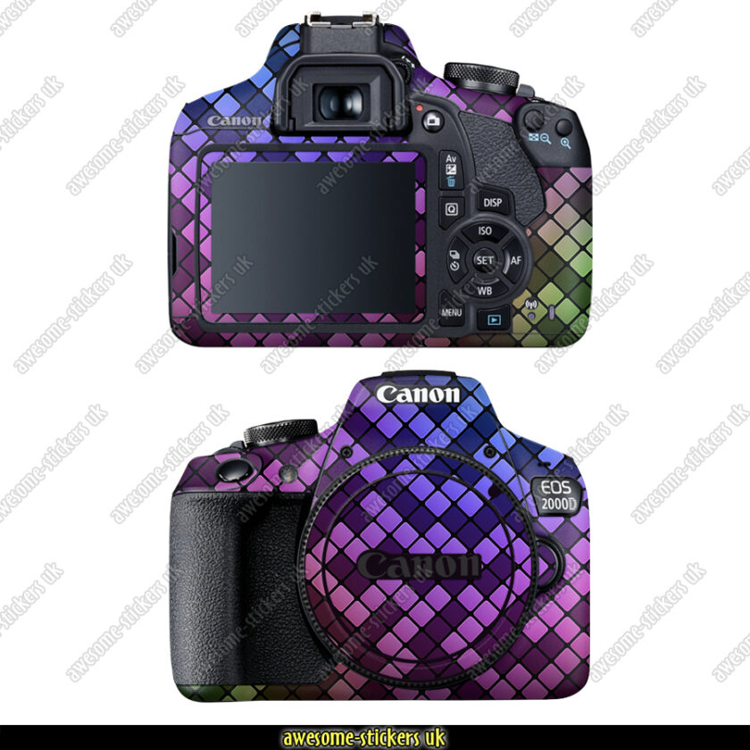 Canon EOS 2000D skins & wraps- Awesome Stickers UK