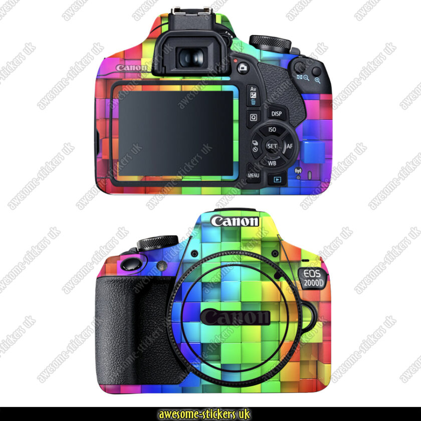 Canon EOS 2000D skins & wraps- Awesome Stickers UK