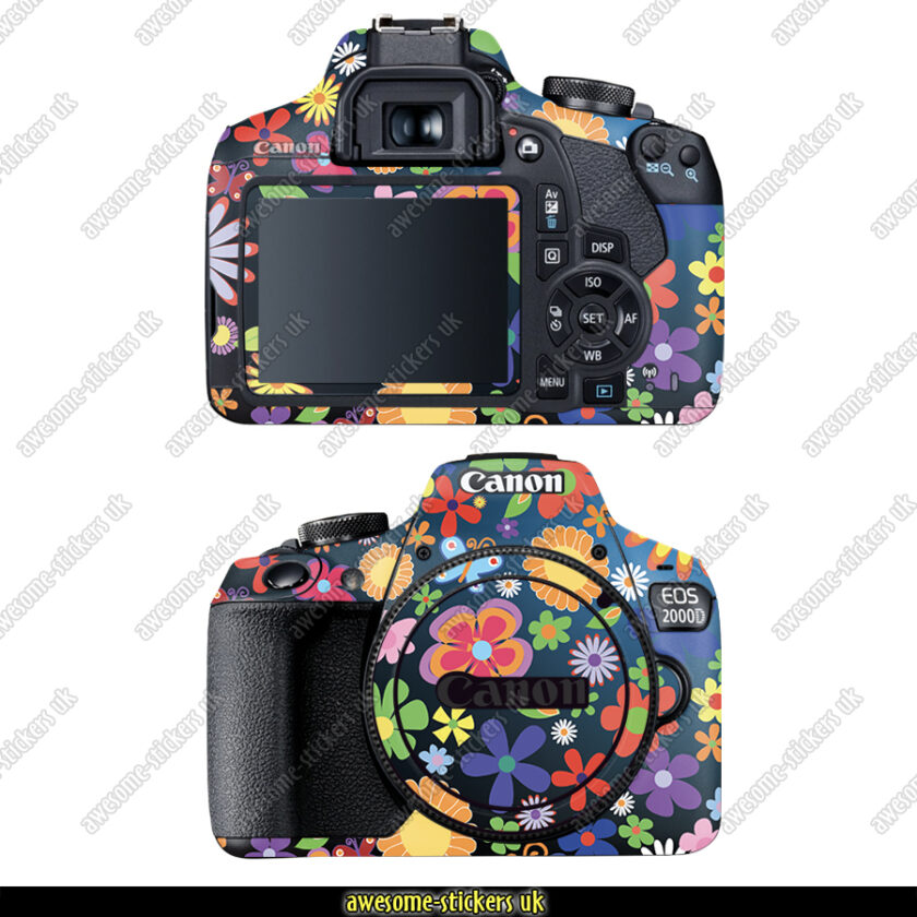 Canon EOS 2000D skins & wraps- Awesome Stickers UK