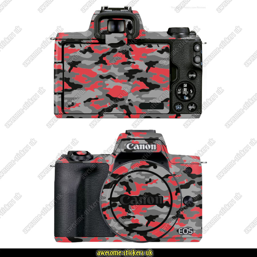 Canon EOS M50 MK2 skins & wraps- Awesome Stickers UK
