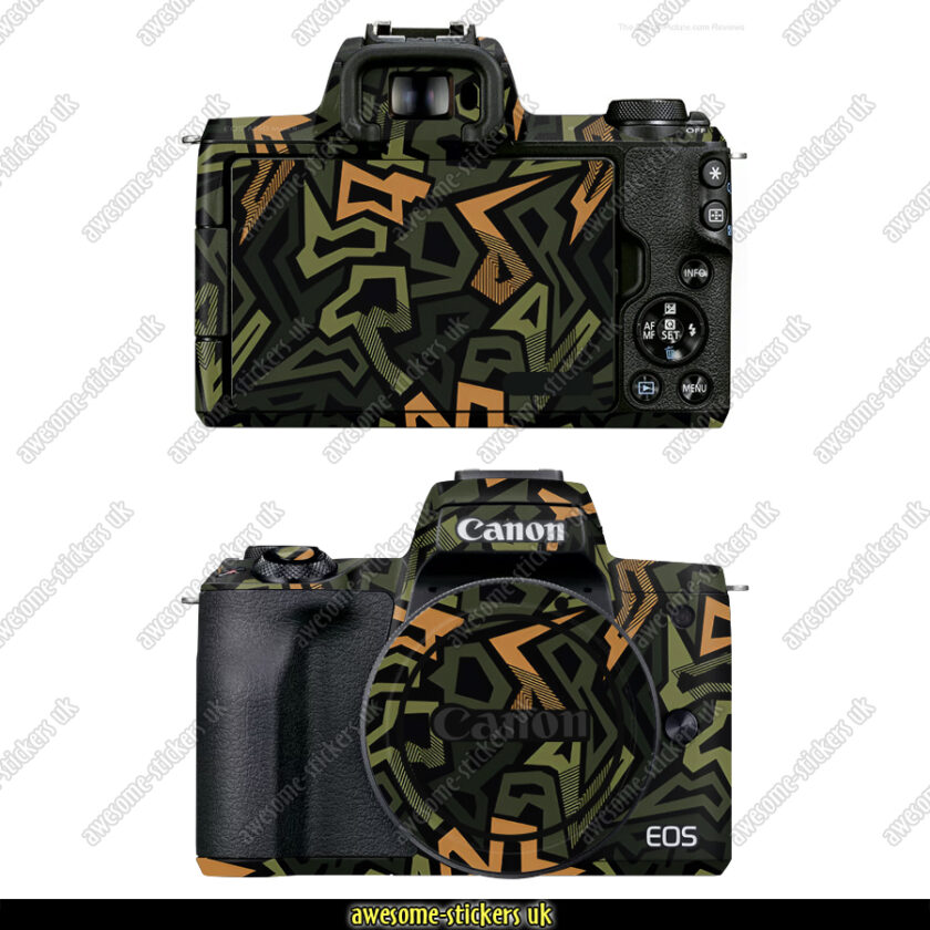 Canon EOS M50 MK2 skins & wraps- Awesome Stickers UK